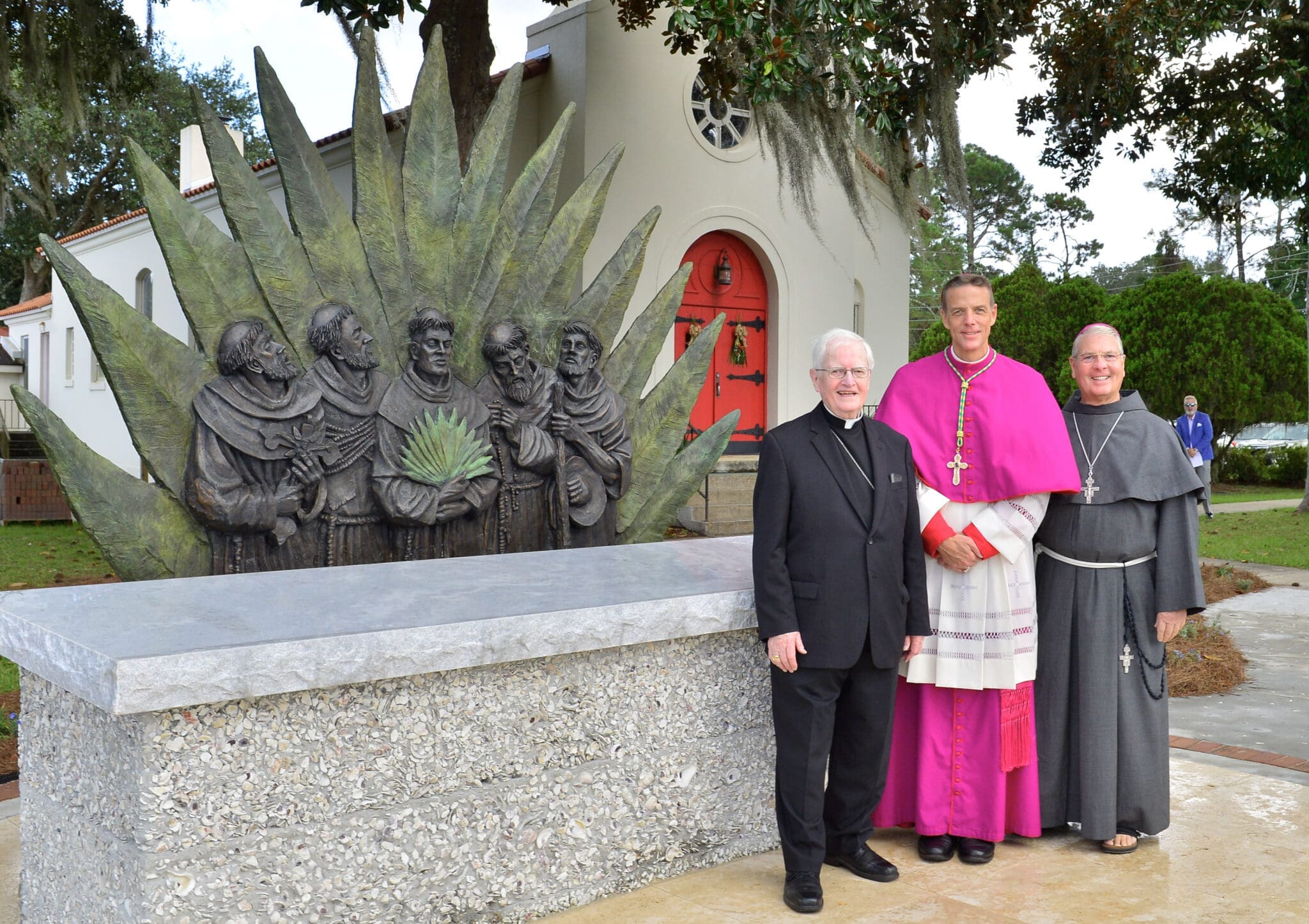 Archbishop Hartmayer attends blessing of Georgia Martyrs Monument ...