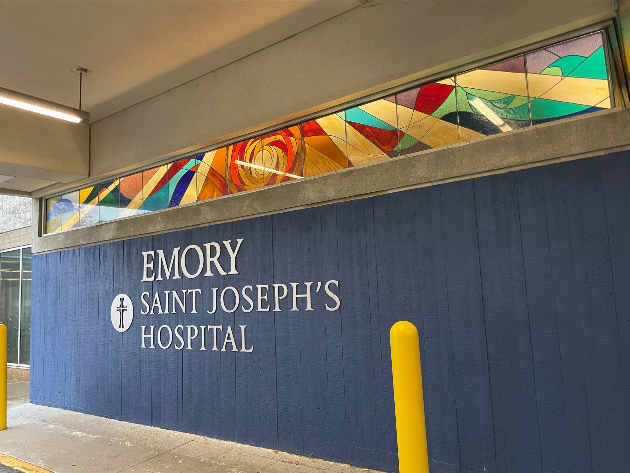 Windows, art warm chapel at Emory Saint Joseph's Hospital - Georgia ...