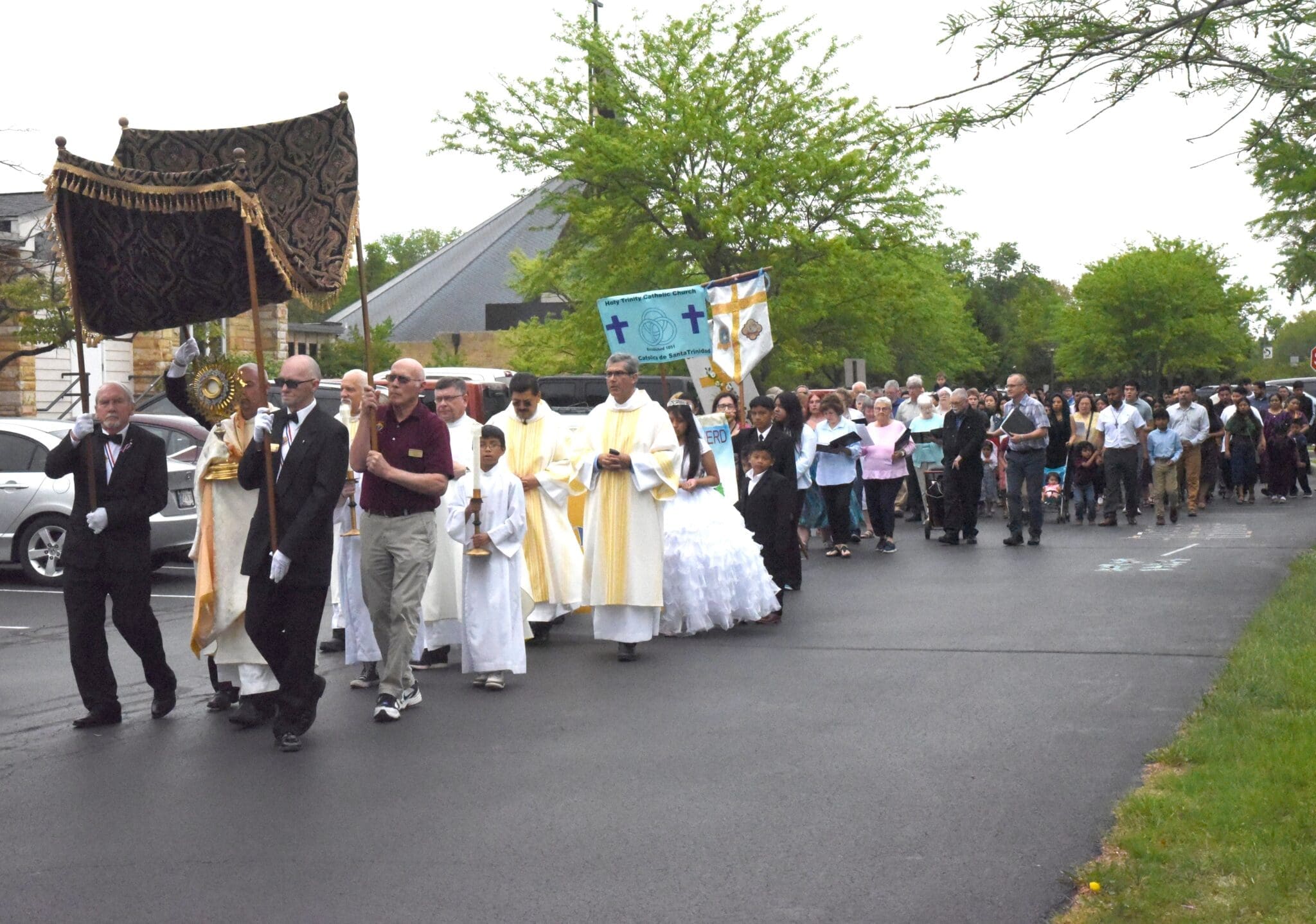 Catholic Mass Procession