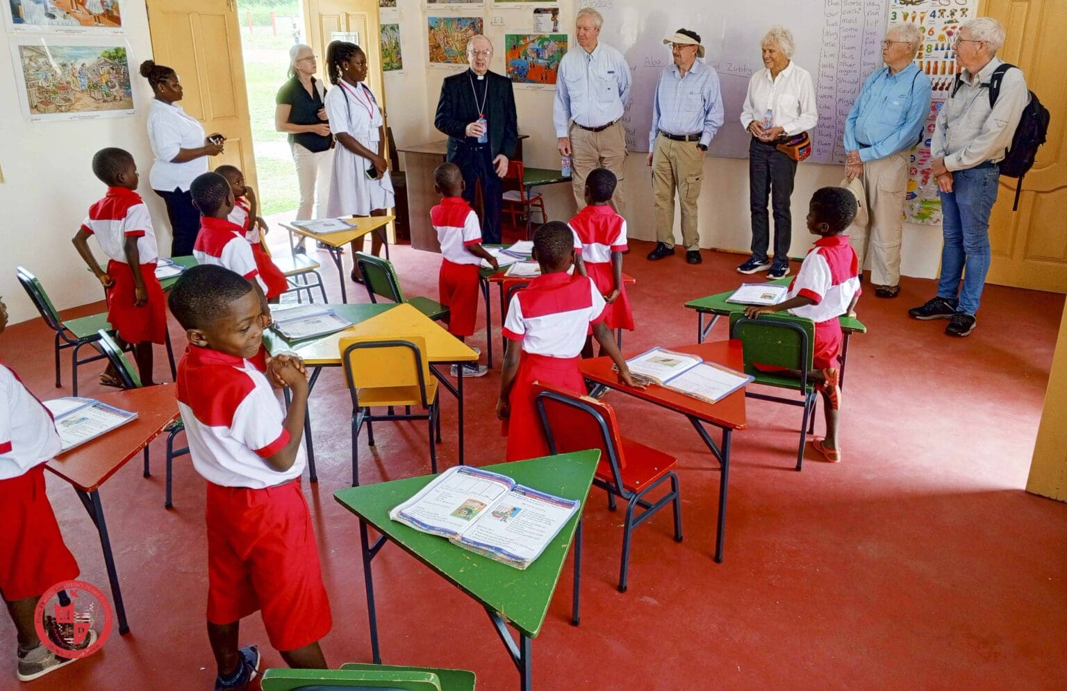 Bishop Konzen, Atlanta Catholics tour Ghanaian school, health centre ...