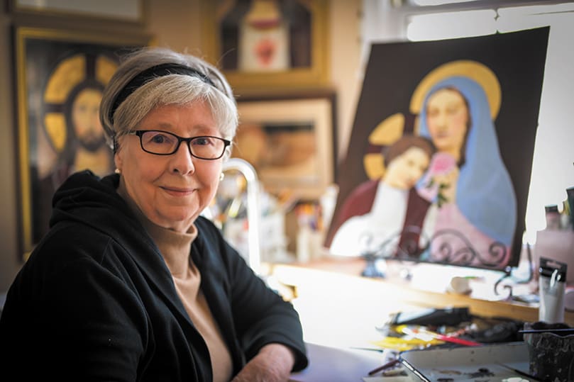 Humility and prayer part of artistic process for iconographer - Georgia ...